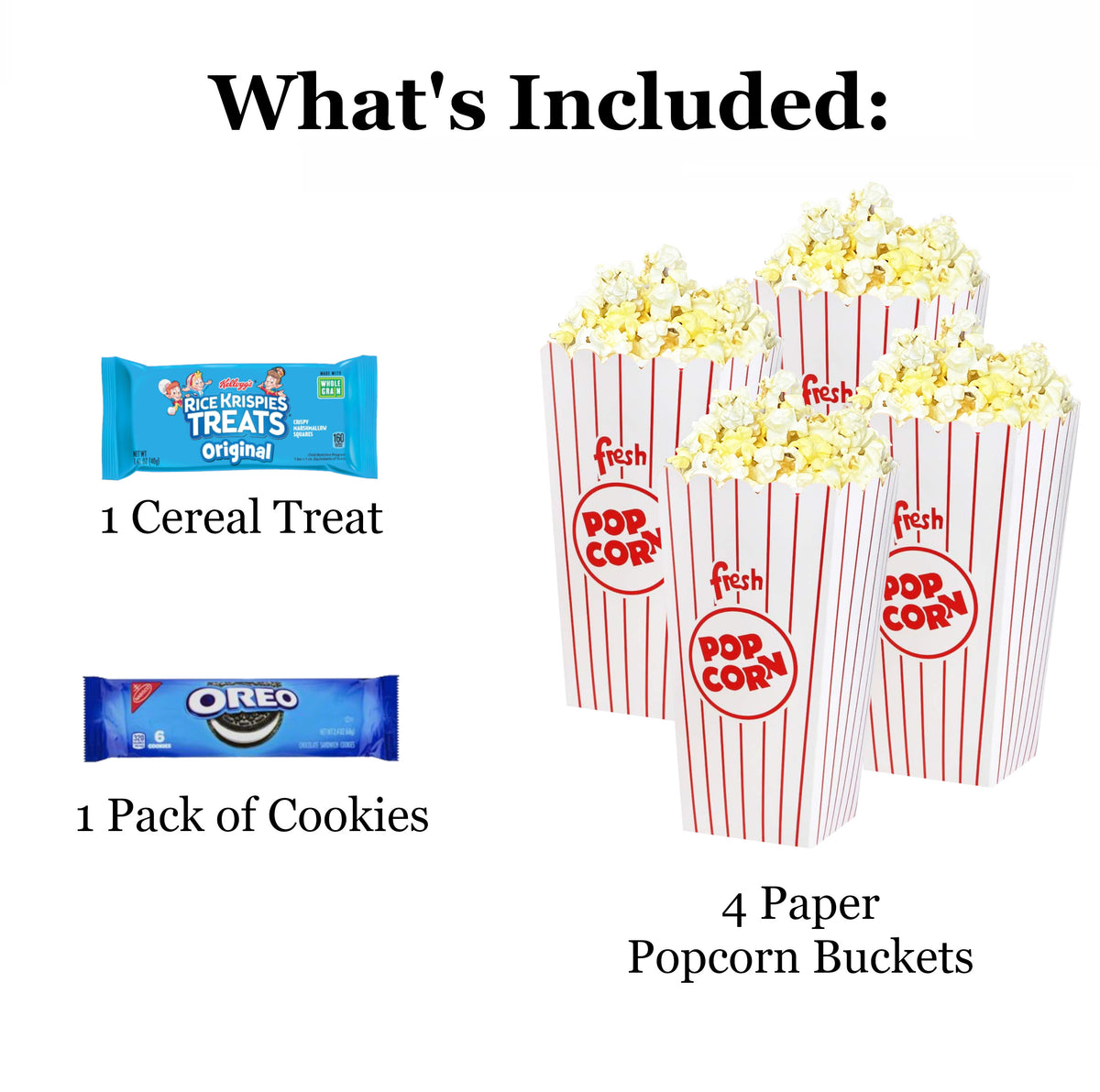 Ultimate Movie Night Gift Basket – Golden Gift Box