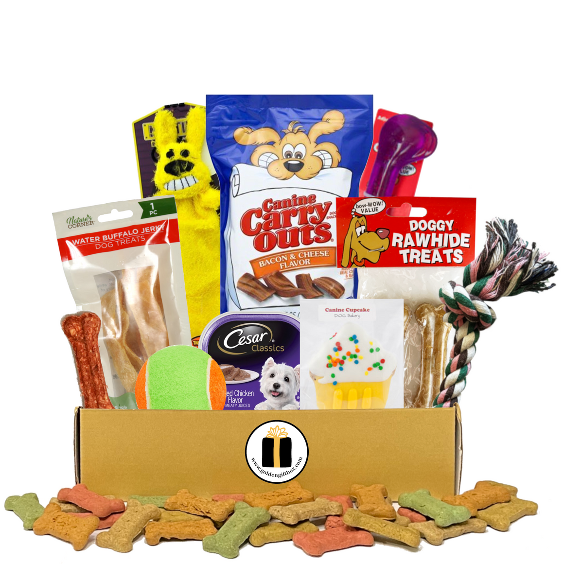 Golden Gift Box - We Make Gift Giving Easy