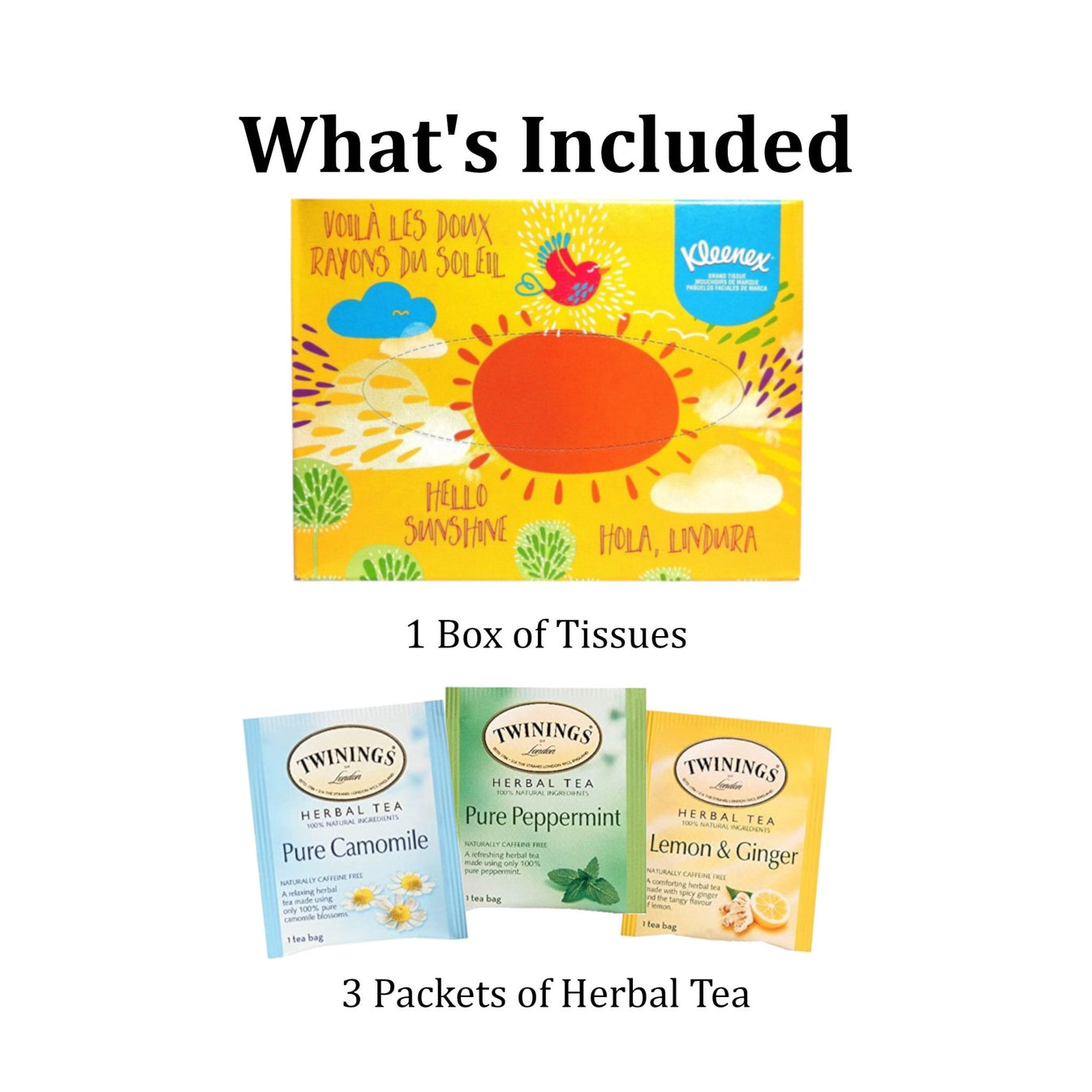 Get Well Cheer Care Package – Recovery Gift Box – Golden Gift Box