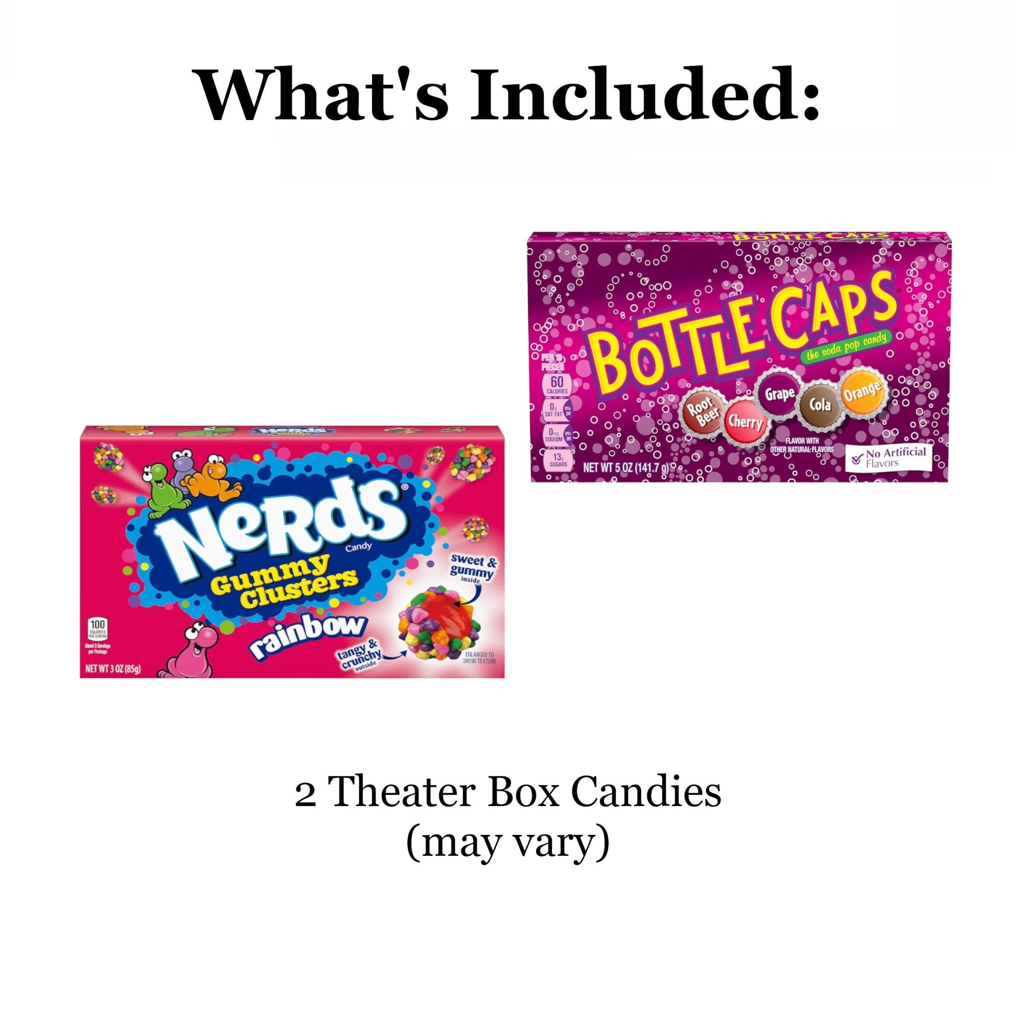 Deluxe Movie Night Gift Box – Popcorn, Candy & Snack Gift Set – Golden ...